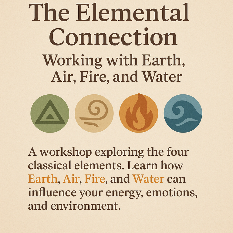 The Elemental Connection: Working with Earth, Air, Fire, and Water ...