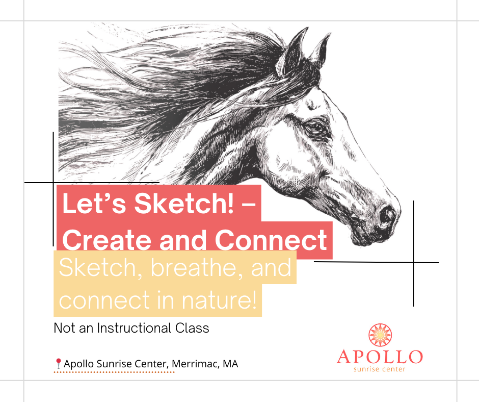 Let's Sketch! - Create and Connect - Apollo Sunrise Center